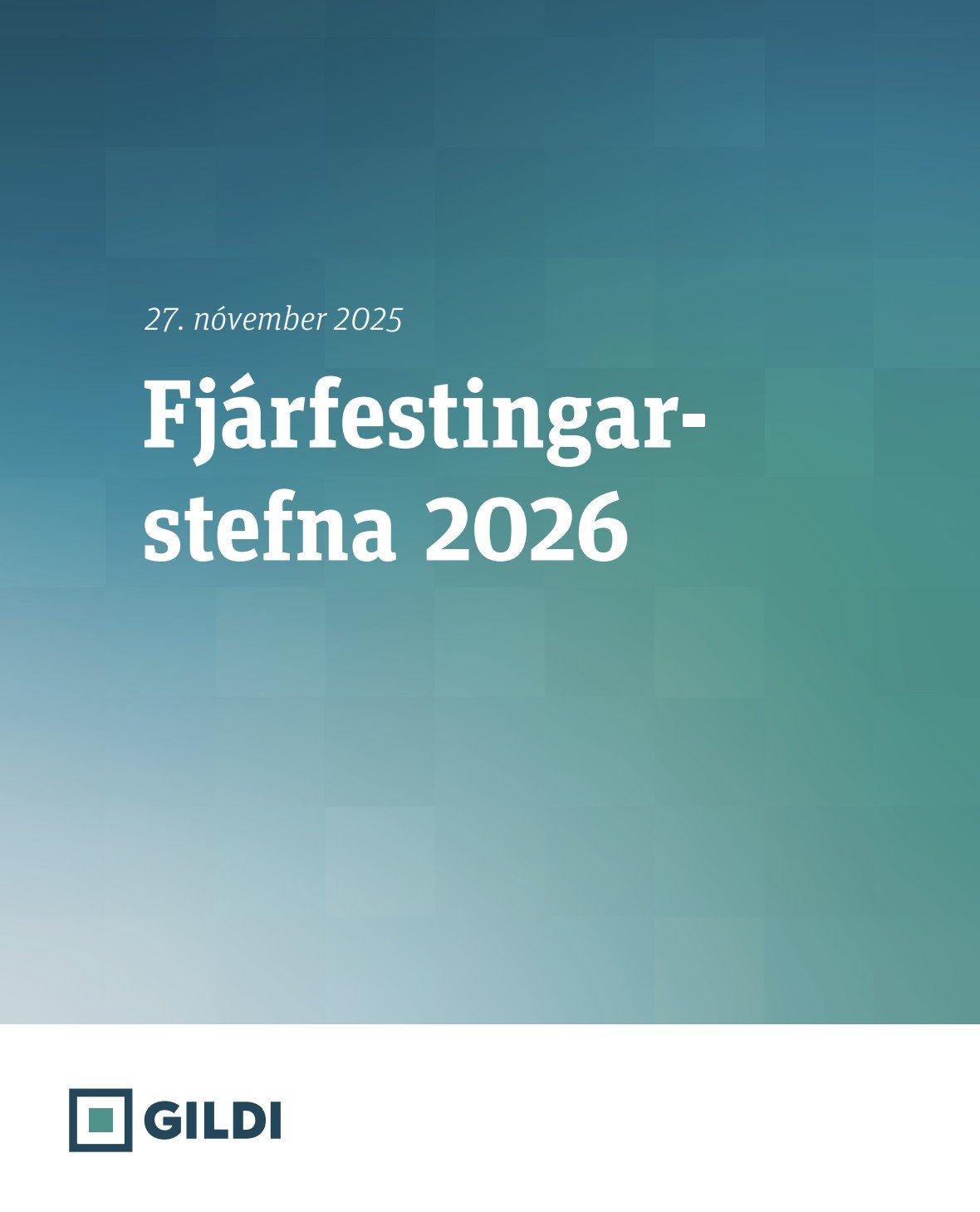 Fjárfestingarstefna